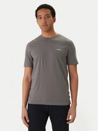 HUGO BOSS T-Shirt Dero222 50466158 Grau Regular Fit