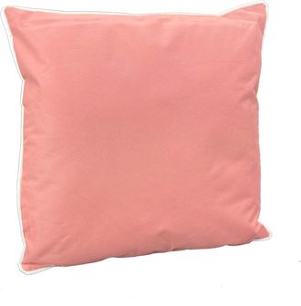 Heimtexland Outdoorkissen Dekokissen Lotus Effekt Schmutz- und Wasserabweisend Garten Outdoor Kissen Tropical 45x45 Rosa Typ687