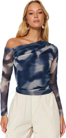 Trendyol Trendyol Damen TWOAW24BZ00051 Bluse, Öl, M