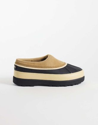 Sorel Ambler chaussure WP camel et noir-Marron
