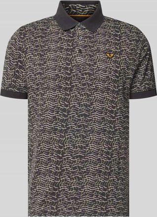 PME Legend Slim Fit Poloshirt im Allover-Look