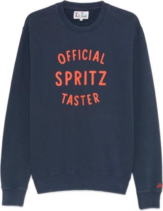 MC2 Saint Barth Homme, Sweatshirts et sweats à capuche, Bleu, Taille: XL Soho SweaT-shirt