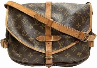 Louis Vuitton Sac bandouli&egrave;re Monogram Pre-owned - Femme - Pre-owned - Brun - Taille: ONE Size