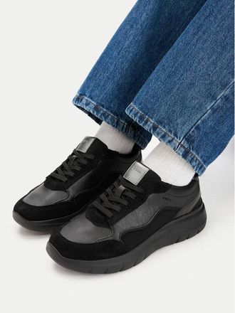 Geox Sneakers D Plummery D65YNA 5422 C9999 Schwarz