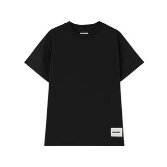Jil Sander Herren, Oberteile, Schwarzk, LGr&ouml;&szlig;e