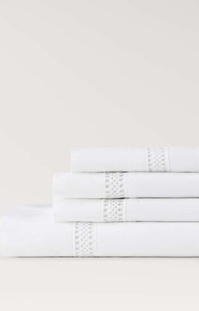 Mango Drap plat percale de coton entre-deux lit 135/140 cm blanc - Home - Lit 135/140 cm - MANGO HOME