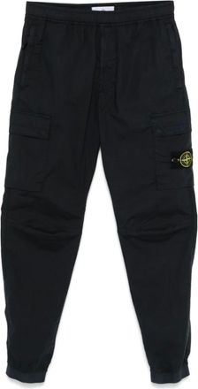 Stone Island Homme, Pantalons, Bleu, Taille: W31 Pantalon cargo fusel&eacute; Regular Fit
