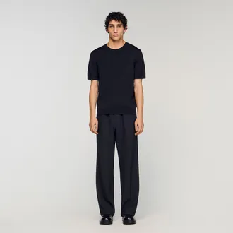 Sandro T-shirt en maille