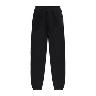 Jil Sander Homme, Pantalons, Noir, Taille: XL Pantalon de jogging en molleton de coton