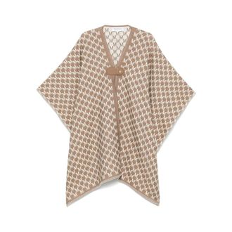 Max Mara Femme, Vestes, Brun, Taille: ONE Size Marron camel col en V ourlet asymétrique