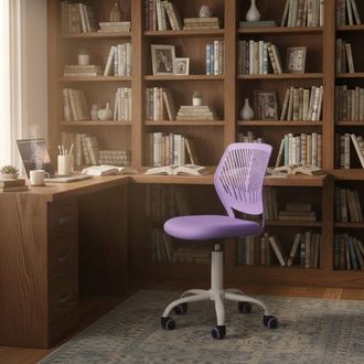 Furniture R Bürostuhl Drehstuhl Höhenverstellbar 360 Grad Drehung Stoffbezug SGS Gaslift 130kg PP Rücken PU Rollen