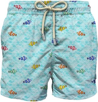 MC2 Saint Barth Homme, Maillots de bain, Multicolore, Taille: M Lighting Micro Swim Shorts