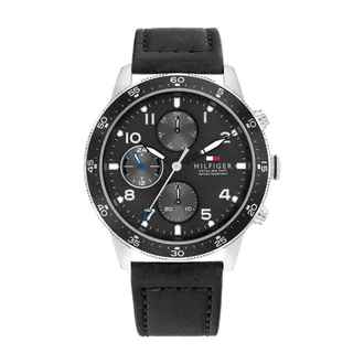 Tommy Hilfiger 1791947 Chronograph Uhr - - Accessories - Herren - Schwarzk - ONE SIZE