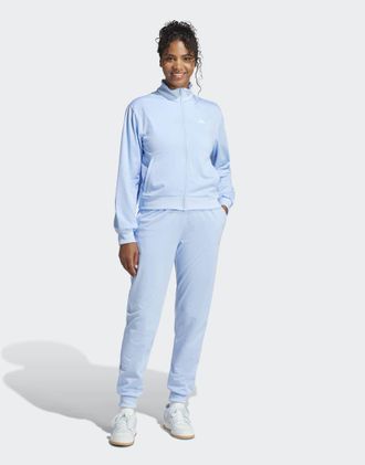 adidas adidas Performance - Essentials - Feel Cozy - Trainingsanzug in Glow Blue-Blau