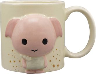 Harry Potter HALF MOON BAY Tasse - Dobby - 3D-Tasse - 350 ml - Arbeitstasse - Kawaii-Tasse