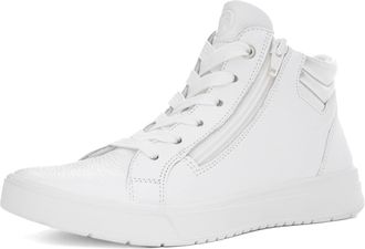Ara Damen ROM Sneaker, Weiss,Silber, 42.5 EU