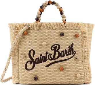 MC2 Saint Barth Femme, Sacs, Beige, Taille: ONE Size Colette Sac N &agrave; Main En Paille Avec Bandouli&egrave;re