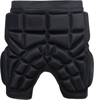 Generic Ski-Po-Shorts - Sch&uuml;tzende H&uuml;ft-Po-Pads, 3D Gepolsterte Shorts, Verstellbarer H&uuml;ftpolsterschutz, Snowboardausr&uuml;stung | Zum Skateboarden, Skifahren, Sk