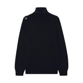 Mastrum Navy Rollkragen Strickpullover - - Knitwear - Herren - Blau - S