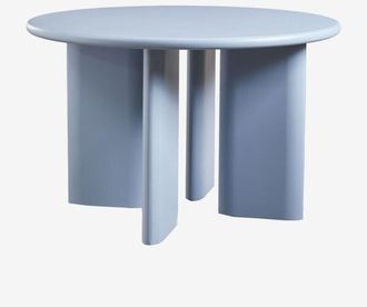 Sklum Sklum - Runder Esstisch aus mdf (Ø120 cm) Loulou Blauer Dunst