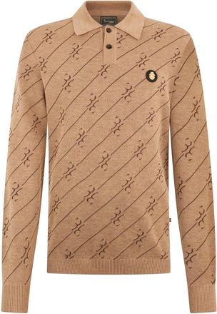 Billionaire Boys Club Pullover mit V-Ausschnitt LS - - Knitwear - Herren - Braun - XL