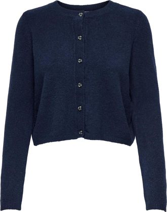 Jacqueline de Yong JdY Damen Jdychloe Life L/S Cardigan KNT Noos, Night Sky, XXL