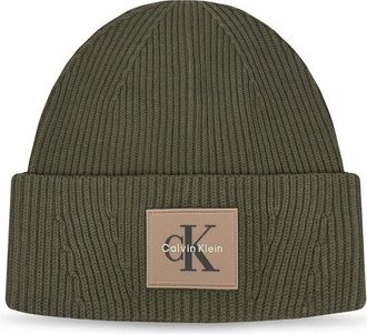 Calvin Klein M&uuml;tze Monologo LV04D8096G Khakifarben