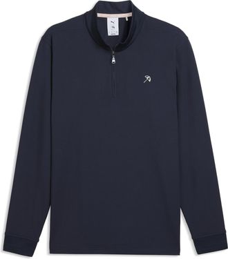 Puma x ARNOLD PALMER CLOUDSPUN Golfjacke mit Rei&szlig;verschluss bis zum Hals Herren, Accessoires, Blau, XXL