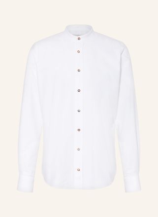 DU4 Trachtenhemd Hansi Slim Fit Mit Stehkragen weiss