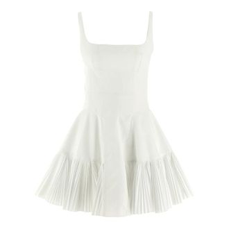 Giovanni Bedin Pleated Dress - - Dresses - Damen - Wei&szlig; - XS