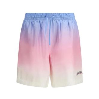 Casablanca Homme, Shorts, Multicolore, Taille: M Silk Bermuda Shorts