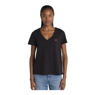 Levi's Femme, Tops, Noir, Taille: 34 FR T-shirt parfait