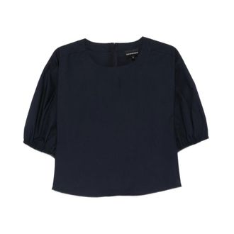 Emporio Armani Top - - Blouses & Shirts - Damen - Blau - XS
