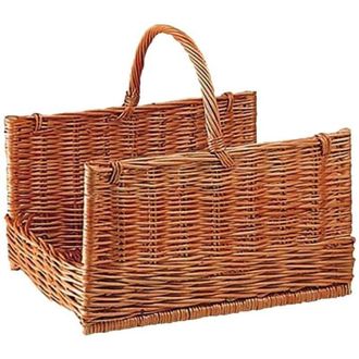 Aubry Gaspard Aubry Gaspard - panier a buche osier brut/buff 50L
