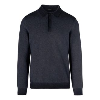 Bomboogie Homme, Pulls, Bleu, Taille: M Pull &agrave; col en laine m&eacute;rinos