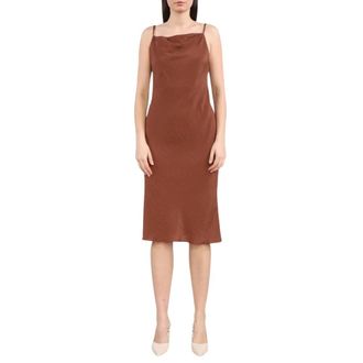 Sams&oslash;e & Sams&oslash;e Elegantes Fredericka Kleid - - Dresses - Damen - Braun - XS