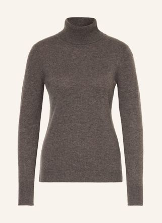 Darling Harbour Darling Harbour Rollkragenpullover Aus Cashmere braun