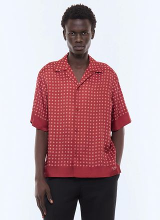 Fursac Chemisette &agrave; imprim&eacute; cravate - Taille XL - Homme