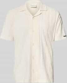 Tom Tailor Regular Fit Freizeithemd in Frottee-Optik