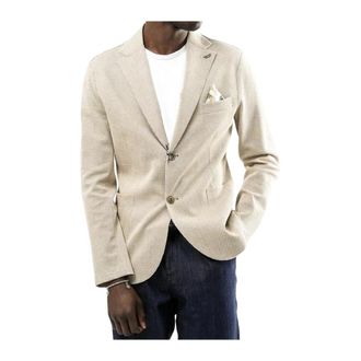 Bob Einknopf-Sakko - - Jackets - Herren - Beige - M