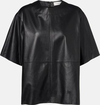 Joseph Top Tanjic aus Leder