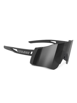Salice lunettes de soleil &agrave; monture g&eacute;om&eacute;trique - Noir