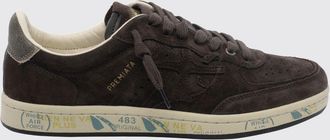Premiata Clay Sneaker aus Veloursleder mit perforierter Zehenkappe