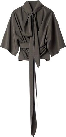 Jacquemus Femme, Blouses et Chemises, Gris, Taille: 34 FR Blouses