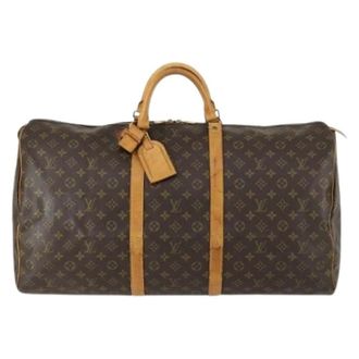 Louis Vuitton unisex, Pre-owned, Brun, Taille: ONE Size Sac Week-end en Toile Pre-owned