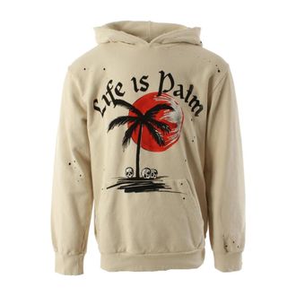 Palm Angels Kapuzenpullover - - Sweatshirts & Hoodies - Herren - Beige - L