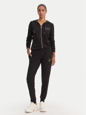 Emporio Armani Jogginganzug 8NTV51 TJ9RZ 1200 Schwarz Regular Fit