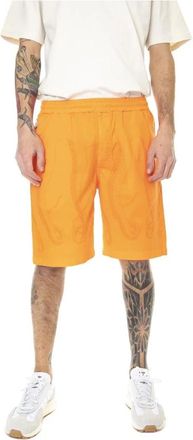 Octopus Homme, Shorts, Orange, Taille: L Bermuda