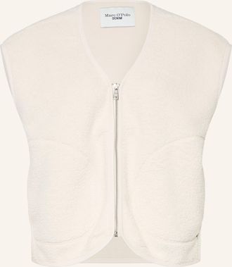 Marc O'Polo Denim Marc Opolo Denim Teddyfell-Weste weiss