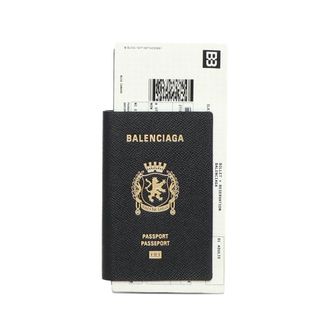 Balenciaga Long Wallet 1 Ticket Leather Wallet